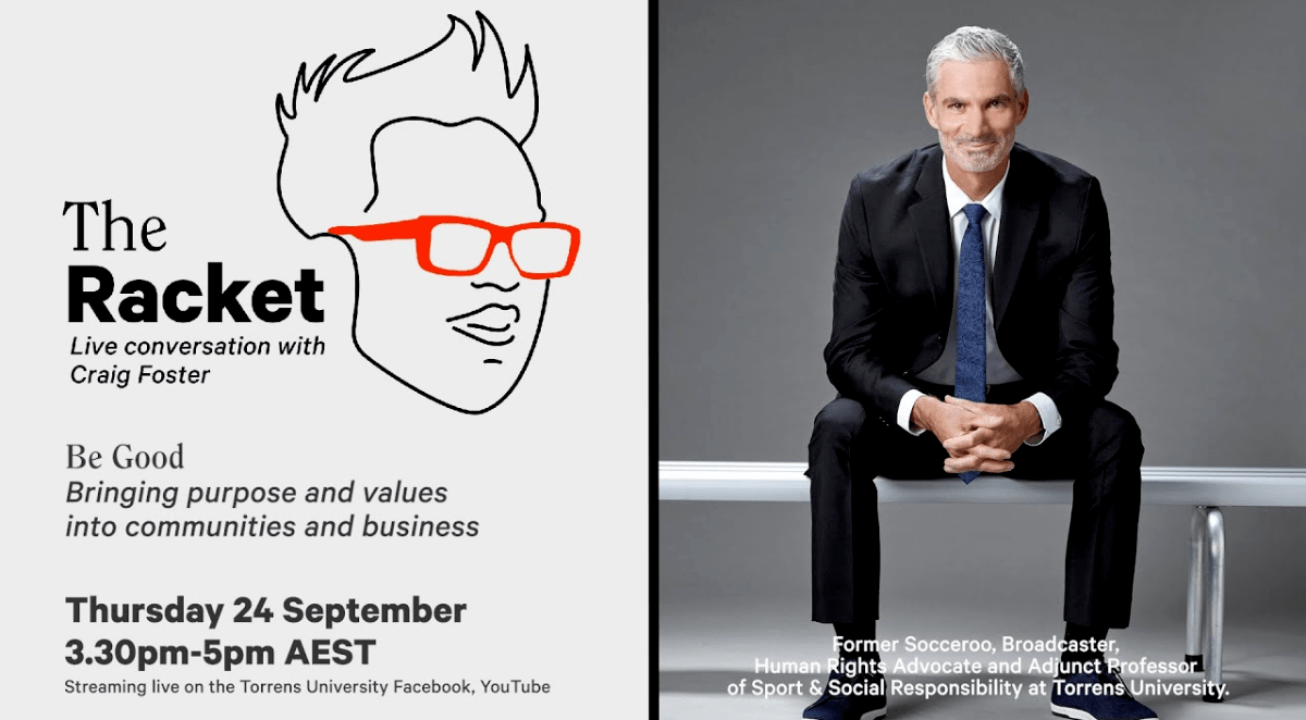 Craig Foster Advancing Human Rights and Equality | Torrens University
